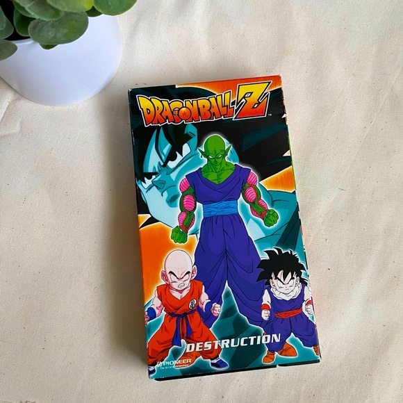 funimation | Media | Vintage 997 Dragon Ball Z Vhs Destruction Episodes ...